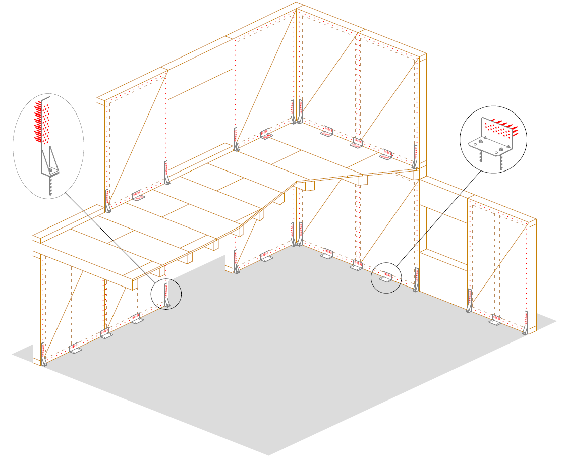 Capacity design (Ductility class DCM) of a light timber frame building ...